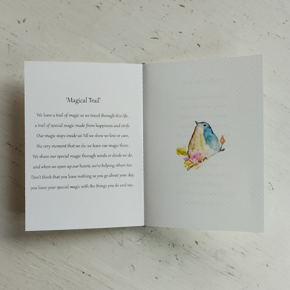 'Words With Wings' Gift Packaged Keepsake Booklet | The Painted Card